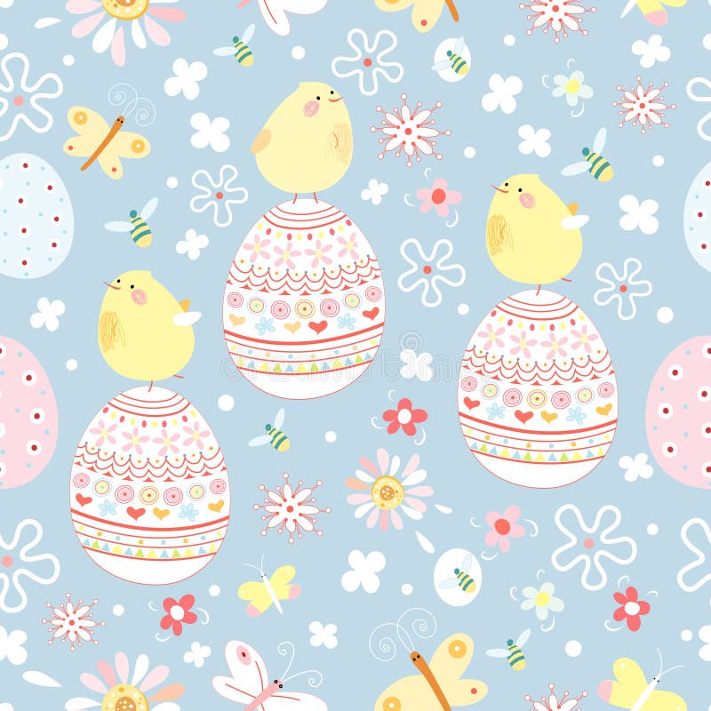 Easter texture stock vector. Illustration of cartoon - 18221124
