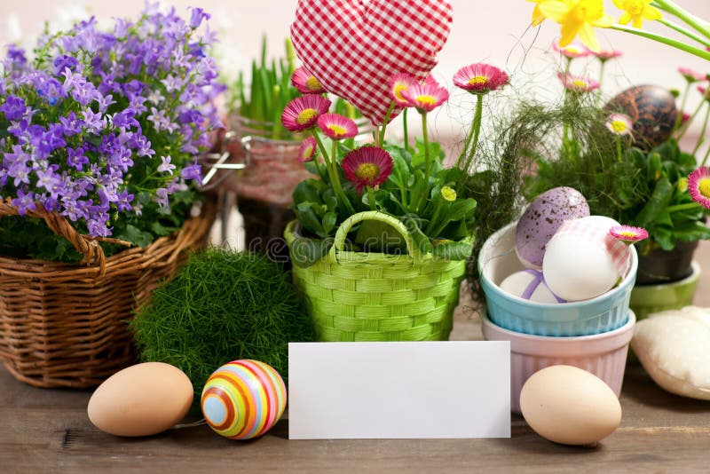 Easter time stock photo. Image of pastel, time, house - 23610812