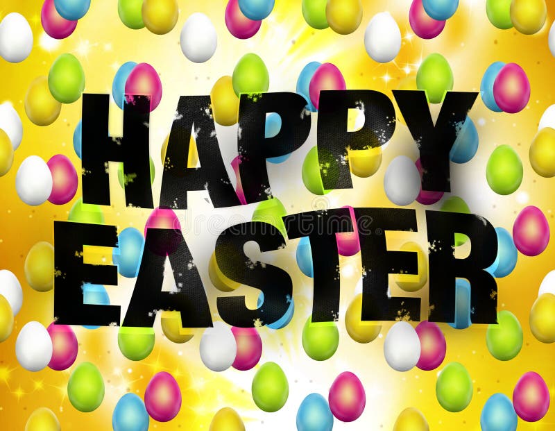 Easter Time Background stock illustration. Illustration of time - 48860053