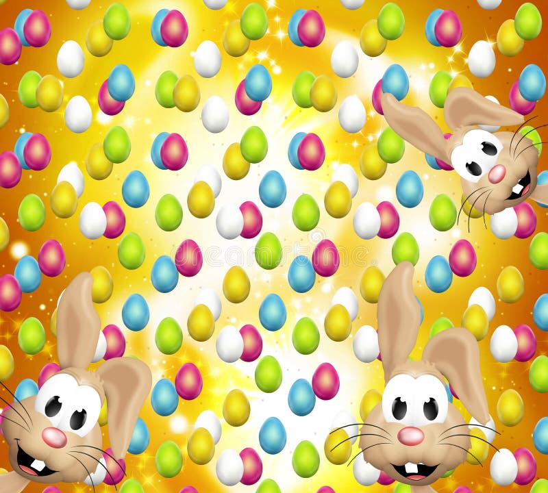 Easter Time Colorful Design Stock Illustration - Illustration of monday ...