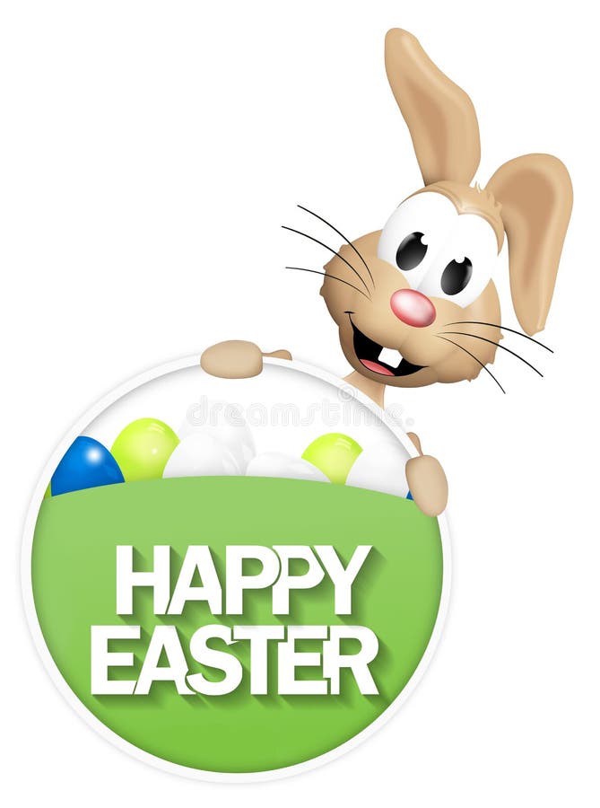 Easter Time stock illustration. Illustration of rabbit - 47750686