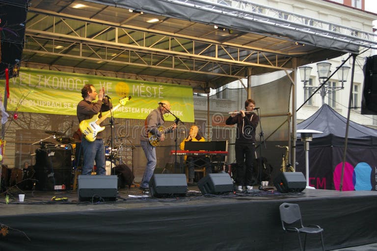 Easter in Town editorial image. Image of music, streets - 51981290