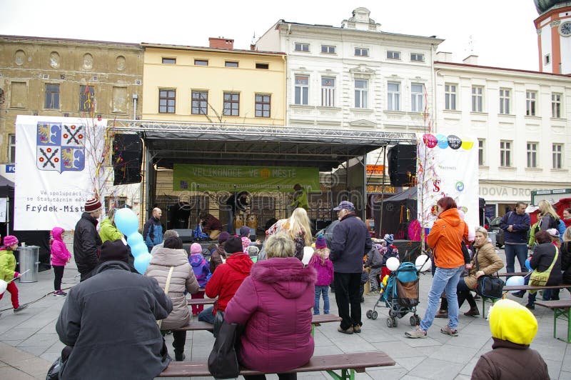 Easter in Town 2015 editorial stock photo. Image of voice - 52206133