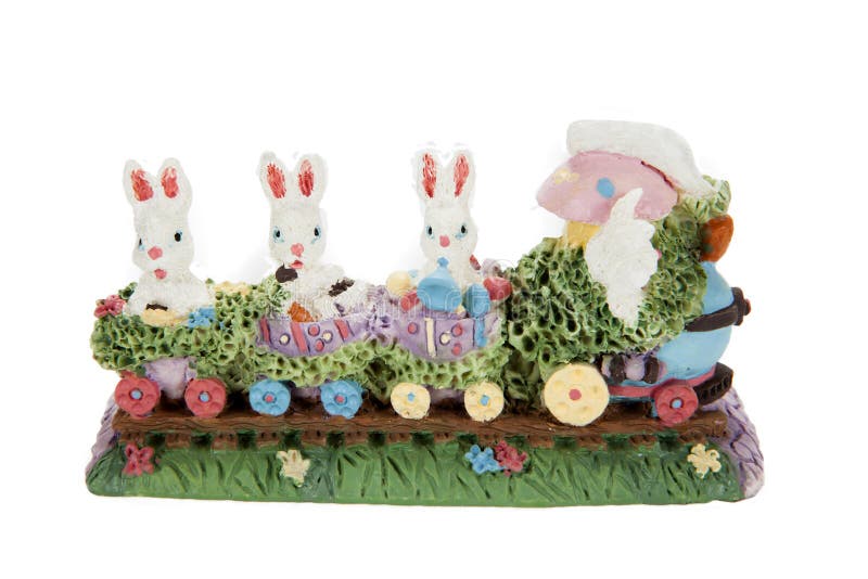 Easter Train stock photo. Image of engine, decoration - 2183024