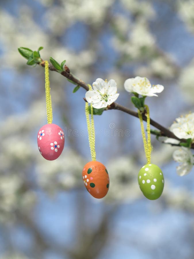 Easter Tree egg stock photo. Image of coloured, ferien - 29624406
