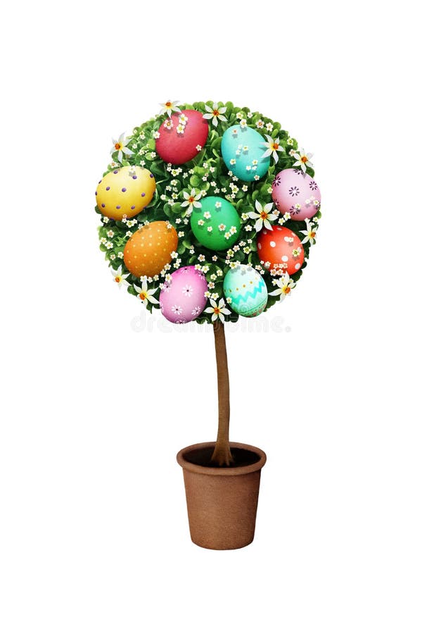 Easter Tree Stock Illustrations – 21,188 Easter Tree Stock ...