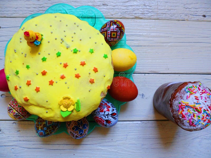 Easter in Ukrainian style stock image. Image of style - 114190913