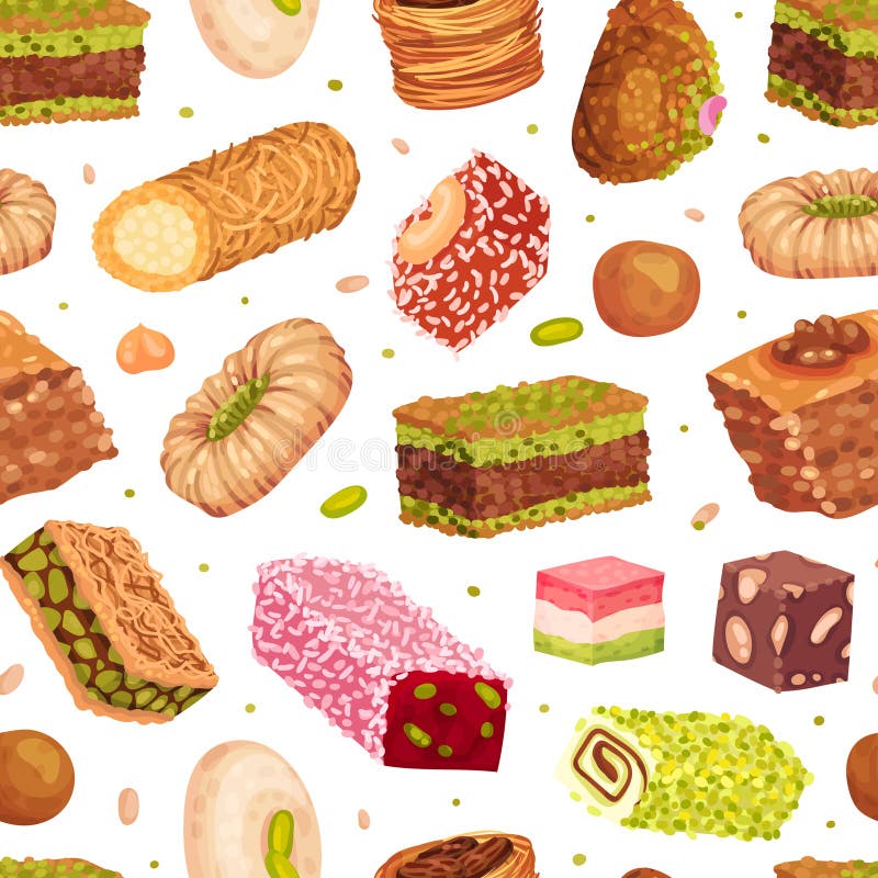 Arabic Sweets Stock Illustrations – 1,816 Arabic Sweets Stock ...