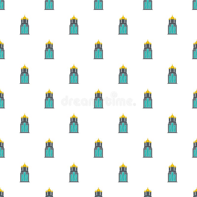 Eastern Church Pattern Seamless Vector Stock Vector - Illustration of ...