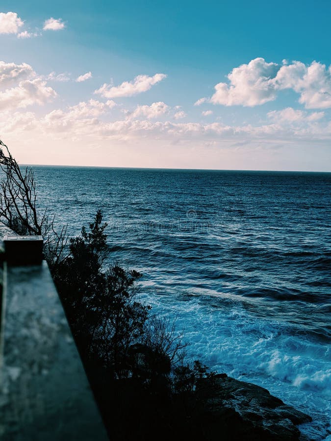 Eastern Coastline Beach Whale Watching Spot Stock Photo - Image of ...