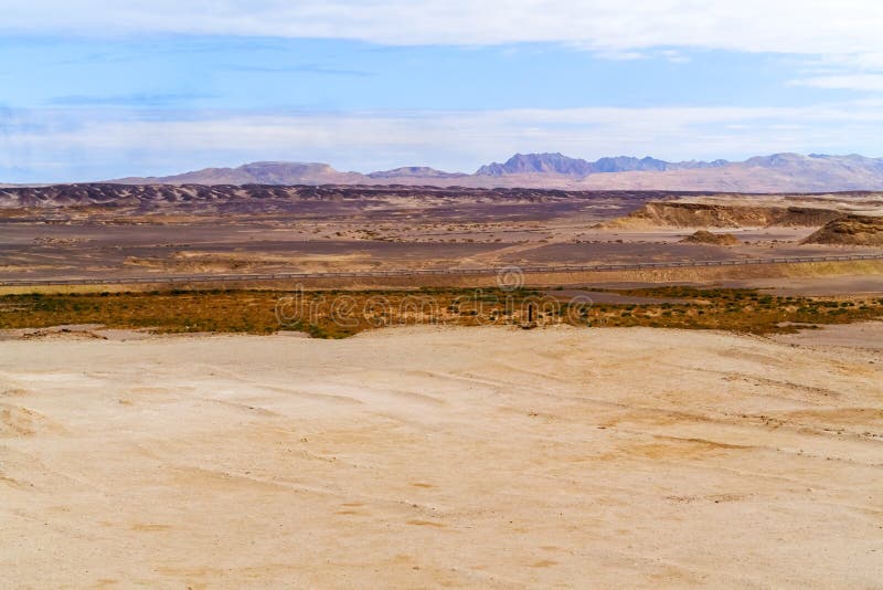 Eastern Desert Landscape in Egypt Stock Photo - Image of outdoor ...