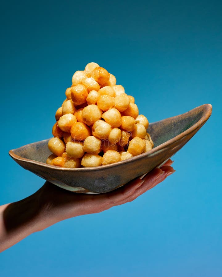 Dessert - Chak-Chak stock image. Image of beautiful, menu - 9800017