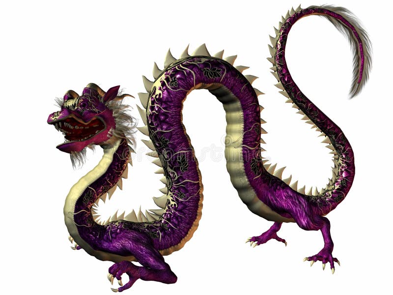 Eastern Dragon stock illustration. Illustration of orient - 1698924