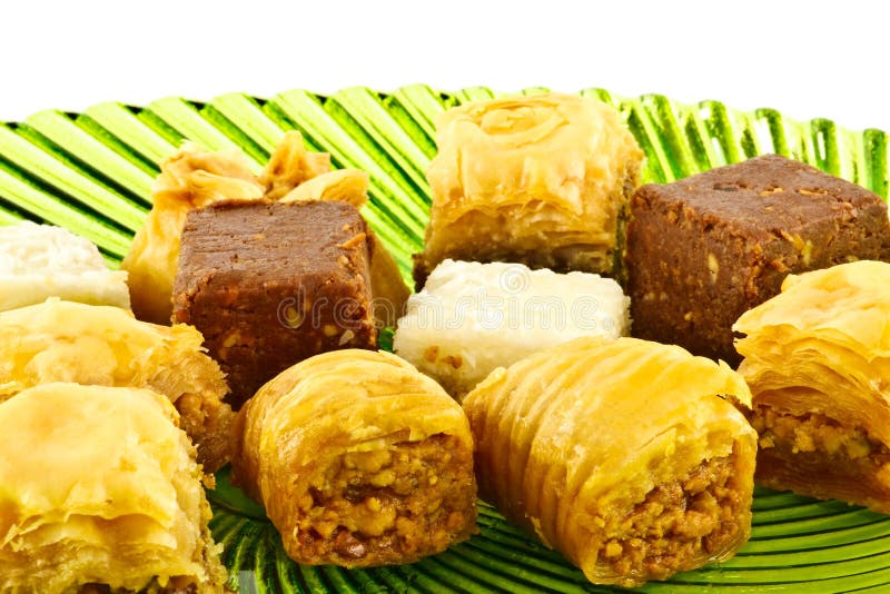 Eastern Mediterranean Sweets Stock Photo - Image of square, food: 40734270