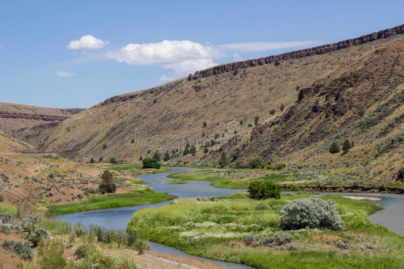 Eastern Oregon Ranch Land stock photo. Image of furrows - 39570546