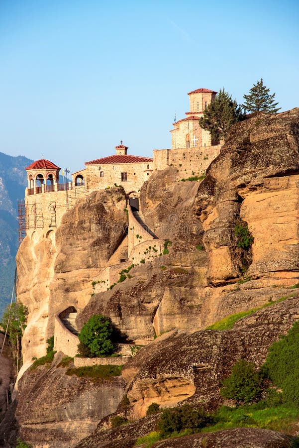 Eastern Orthodox Monastery of Varlaam in Holy Complex in the Famous ...