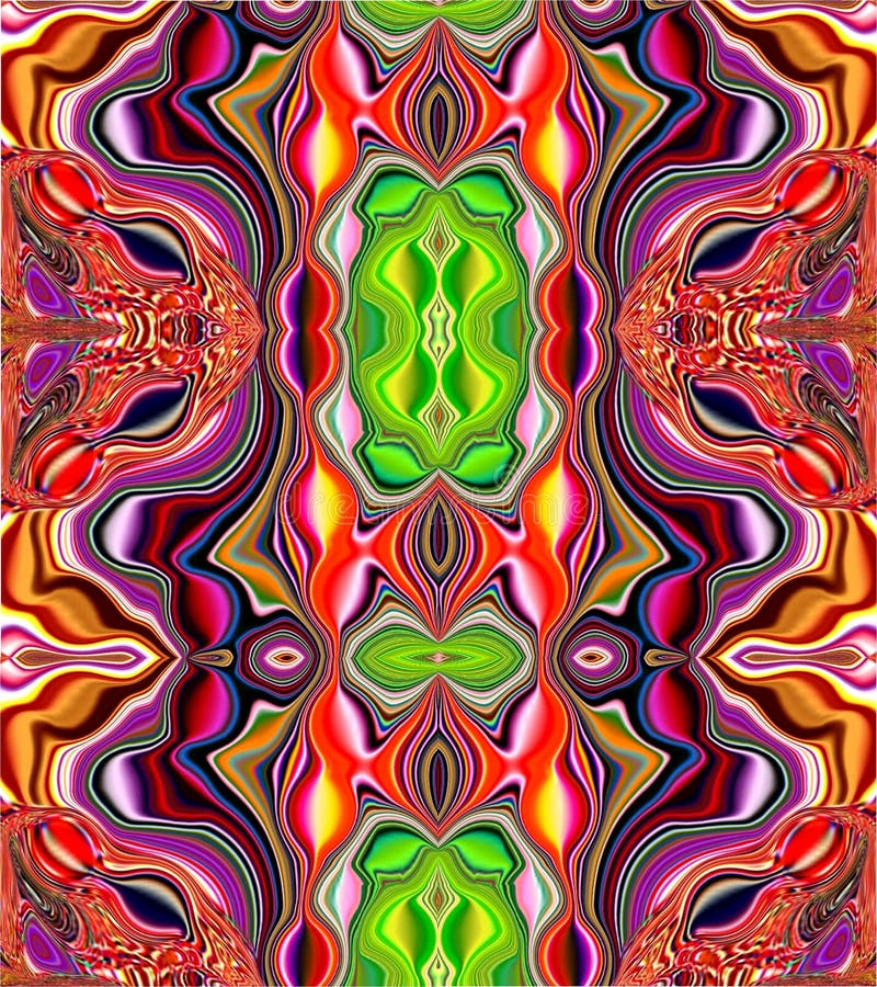 Eastern Patterns and Ornaments Stock Illustration - Illustration of ...