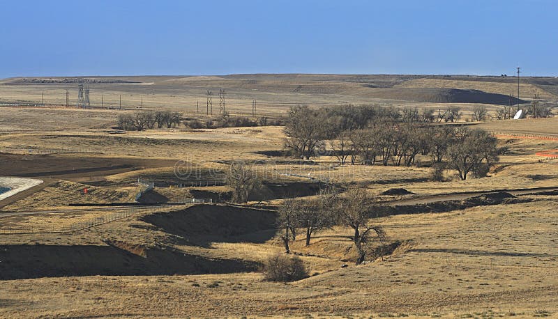 Colorado Eastern Plains Sunflower Fields Stock Photo - Image of ...
