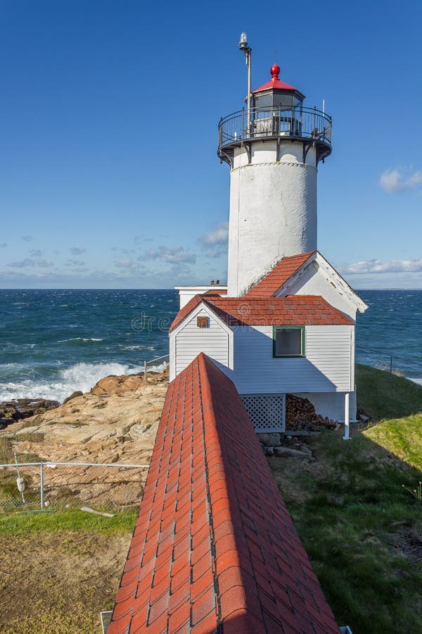 Eastern Point Lighthouse stock photo. Image of landmark - 48823912