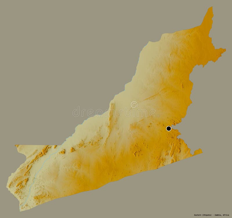 Eastern Province Map. Eastern Province Map of Saudi Arabia with Color ...