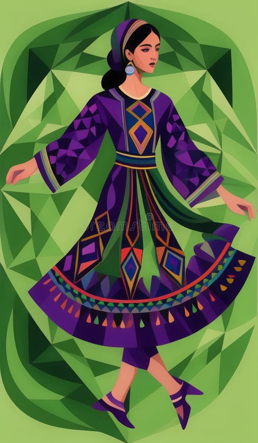 Eastern Rhythm stock illustration. Illustration of lines - 326326475