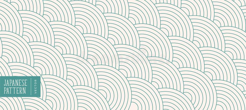 Eastern Sashiko Style Japanese Pattern Banner Design Stock Vector ...