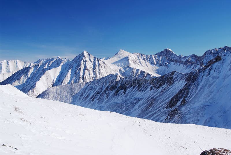 Eastern Sayan Mountains. Altai Stock Image - Image of altai, horizon ...