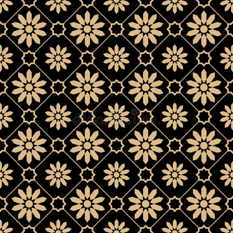 Gold luxury pattern design stock vector. Illustration of decorative ...