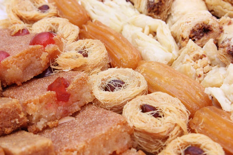 Eastern sweets stock image. Image of arabian, pastries - 70150973