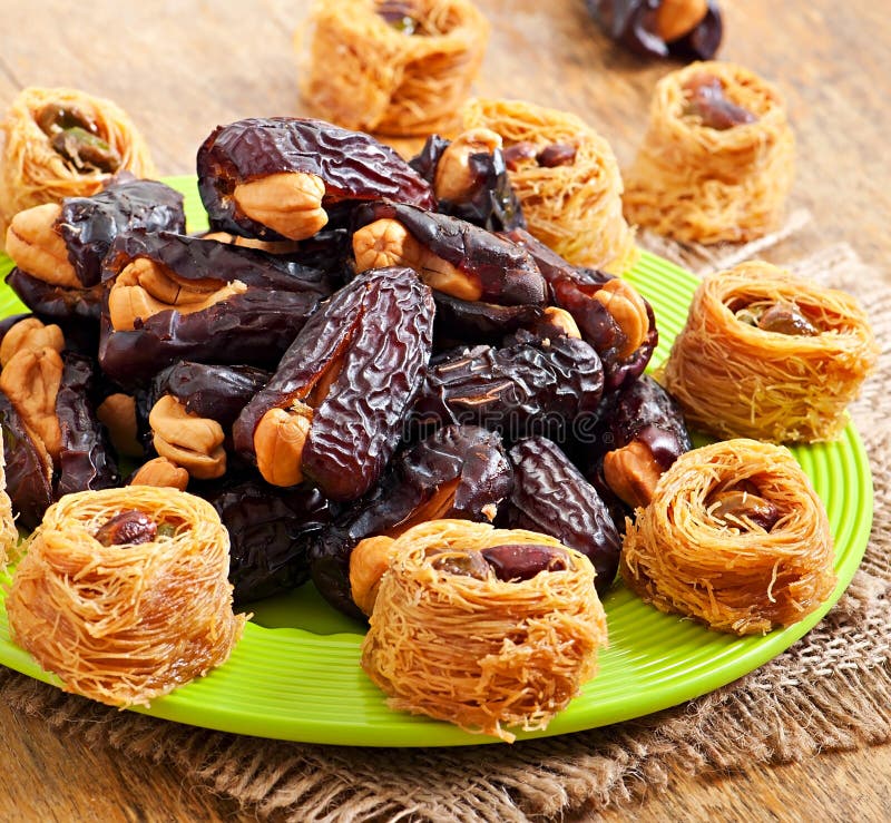 Eastern sweets stock image. Image of dates, christmas - 51340043