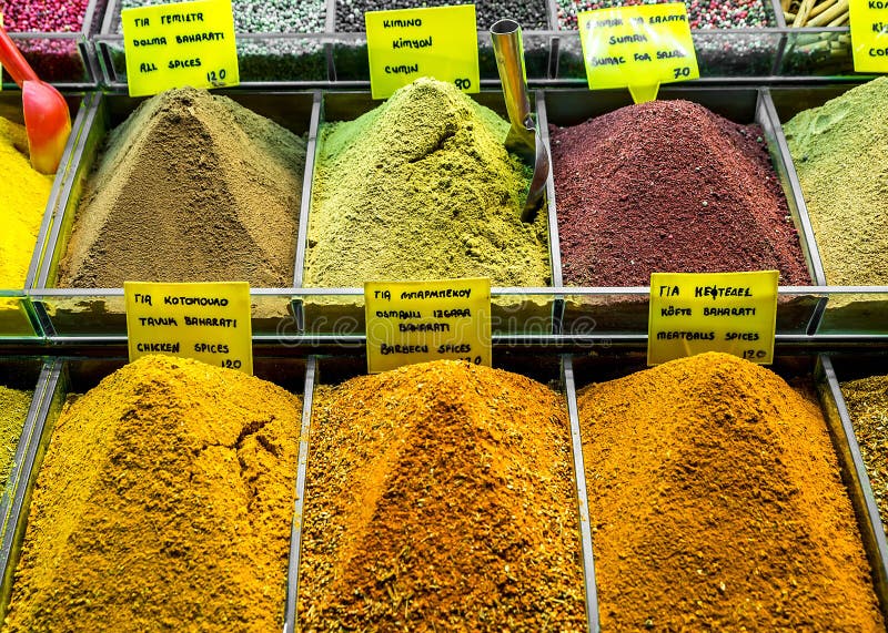 Eastern Sweets in a Wide Range Stock Image - Image of spicy, herbs ...