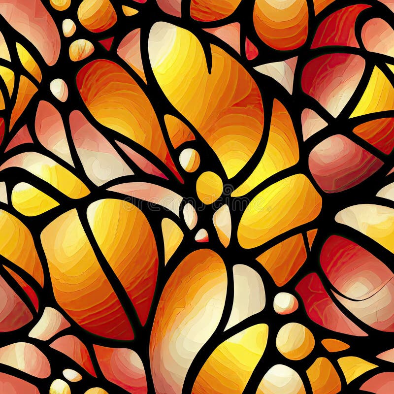 Eastern Theme Seamless Repeat Wallpaper for Home Decor. Stock ...