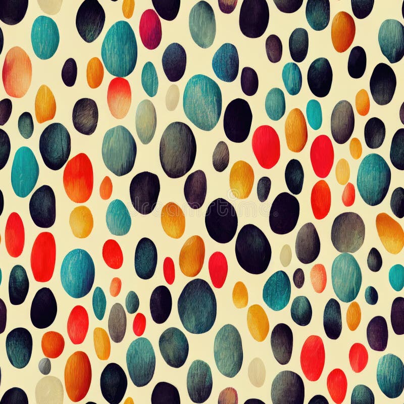 Eastern Theme Seamless Repeat Wallpaper for Home Decor. Stock ...