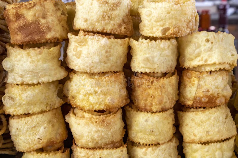 Eastern Exotic Sweets from Dough, Close Up. Stock Image - Image of ...