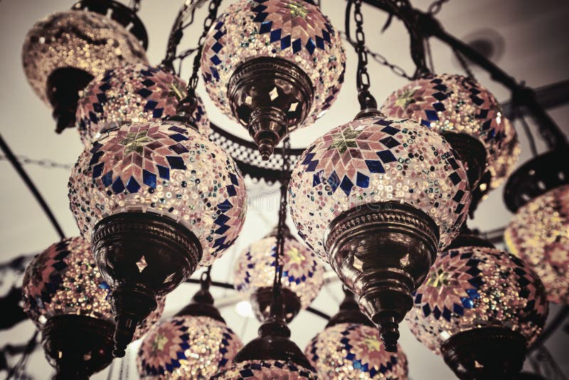 Eastern traditional lamp stock photo. Image of vintage - 63491350