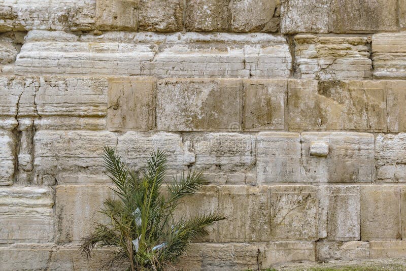 Eastern Wall, Old Jerusalem City Stock Photo - Image of israel, temple ...