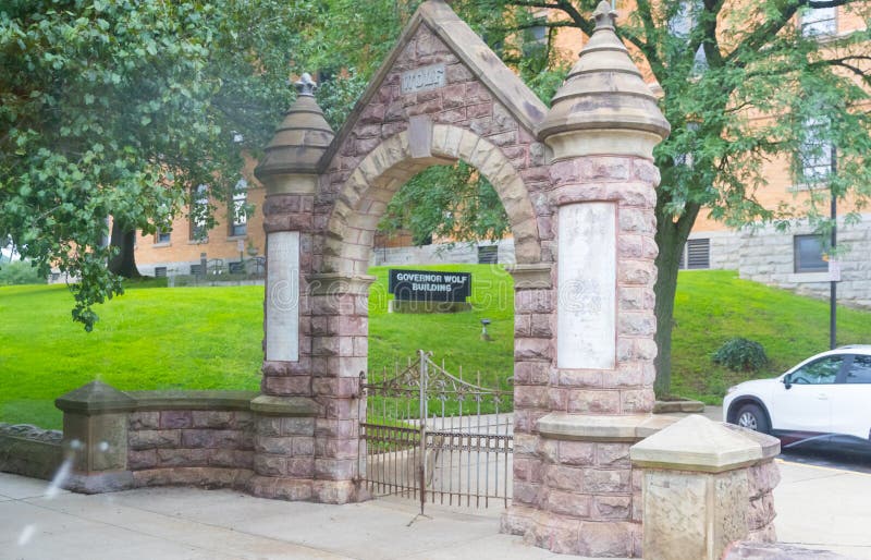 Governor Wolf Building Front Editorial Photography - Image of tourist ...