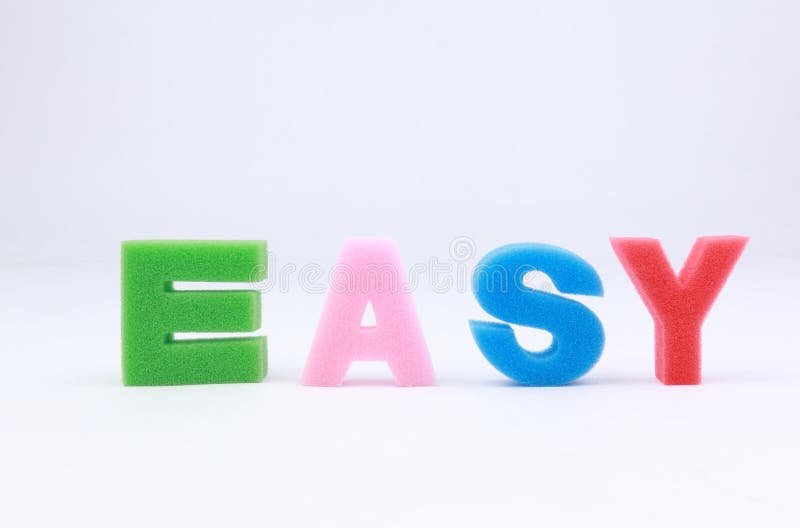 Easy as ABC stock image. Image of easy, uncomplicated - 23195093