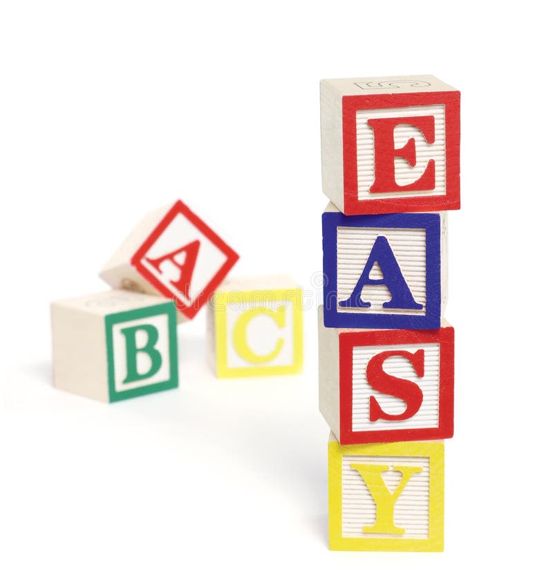 123 ABC Alphabet Blocks Optical Illusion Stock Photo - Image of reading ...