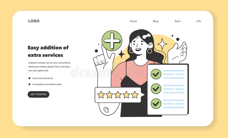 Extra Services Stock Illustrations – 306 Extra Services Stock ...