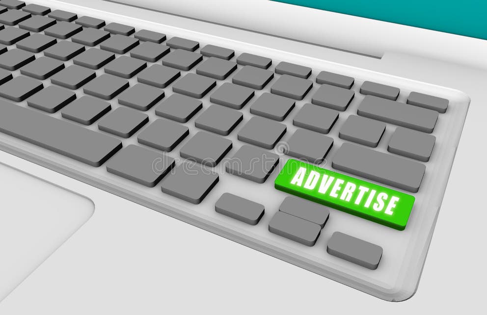 Easy Advertising stock illustration. Illustration of copyspace - 10030051