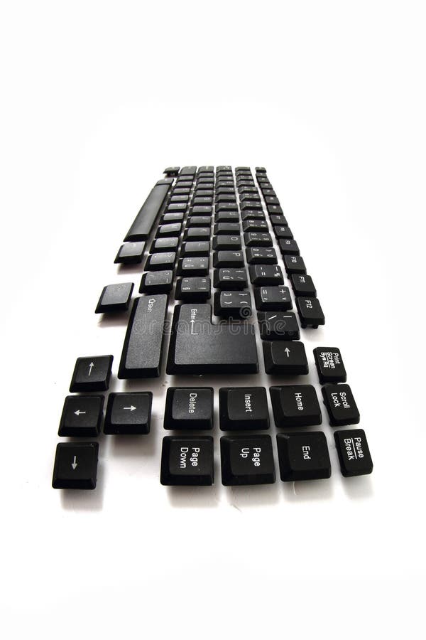 Black Keyboard Keys As World Map Stock Image - Image of keyboard, globe ...
