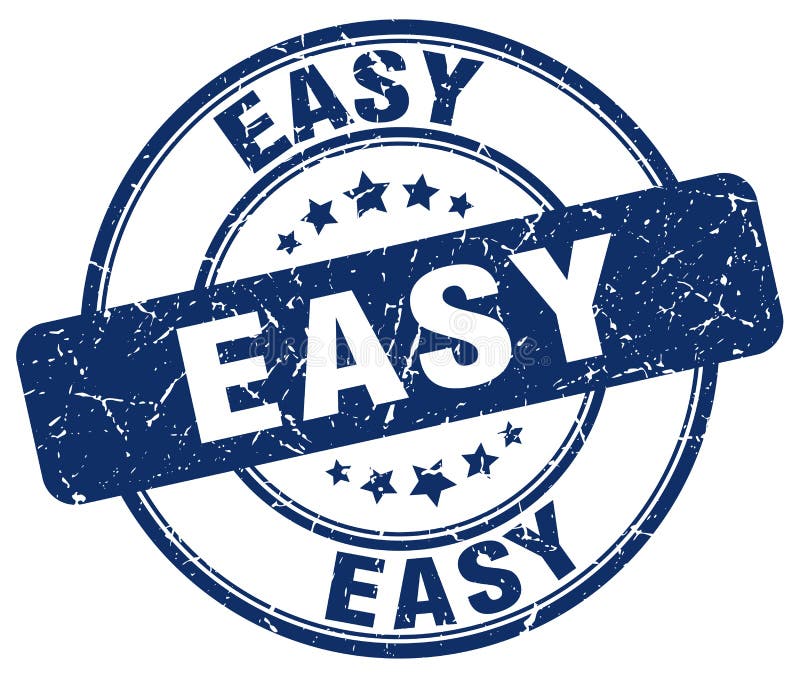 Made Easy rubber stamp stock vector. Illustration of imprint - 96350646