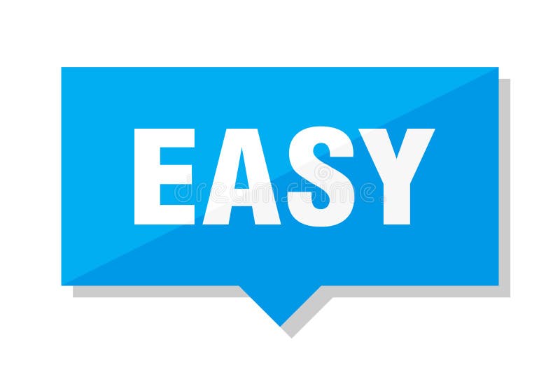 Easy price tag stock vector. Illustration of sticker - 118935946