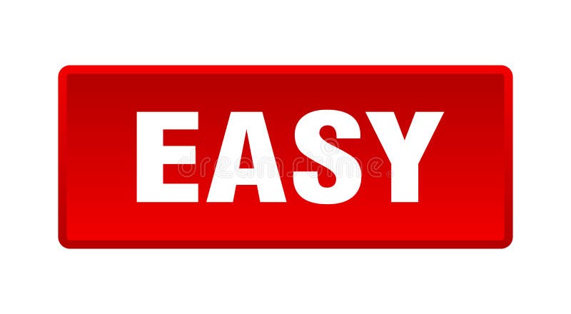 Easy Button Stock Illustrations – 9,038 Easy Button Stock Illustrations ...