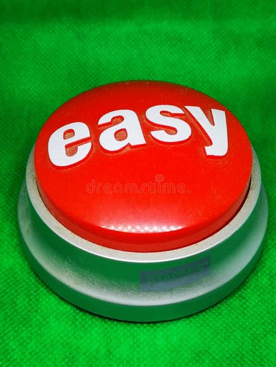 Easy button by staples editorial photo. Image of stationery - 146600686