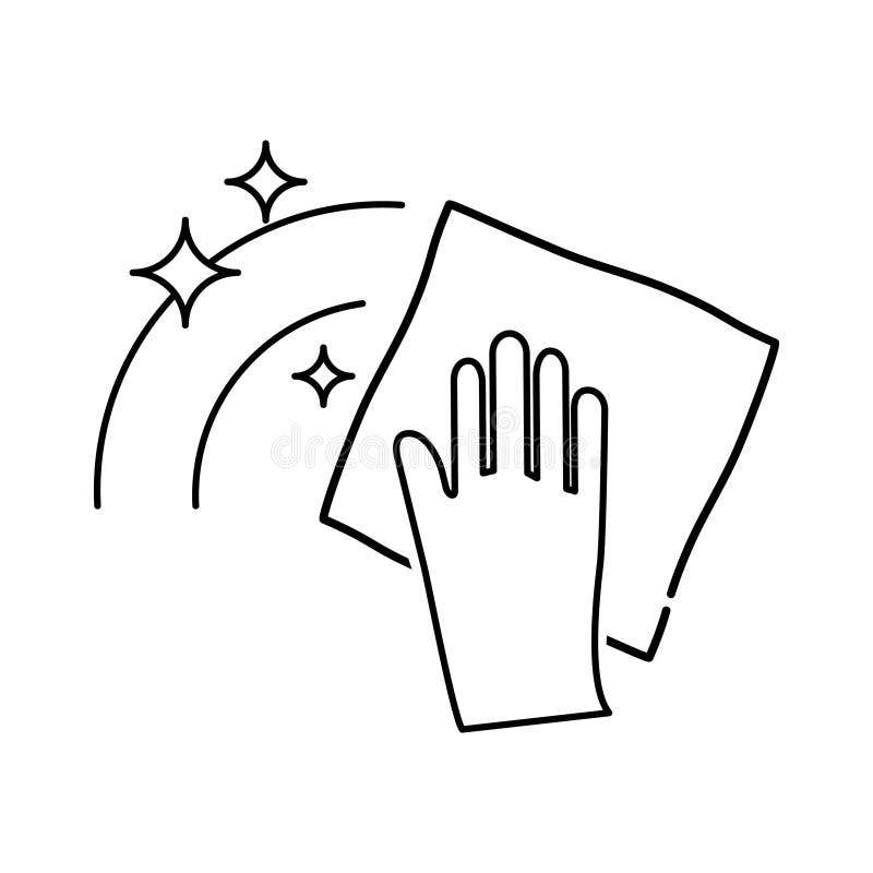 Easy Clean Icon, Vector Illustration Stock Vector - Illustration of ...