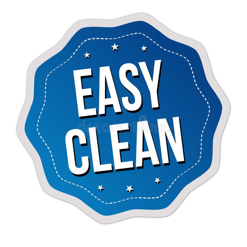 Easy Clean Surface Icon Vector Stock Vector - Illustration of cloth ...