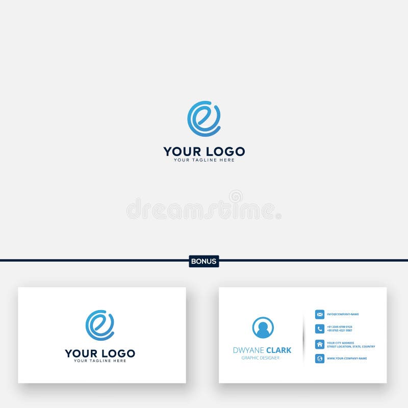 Easy Coin Logo E Commerce Modern Logo Stock Vector - Illustration of ...