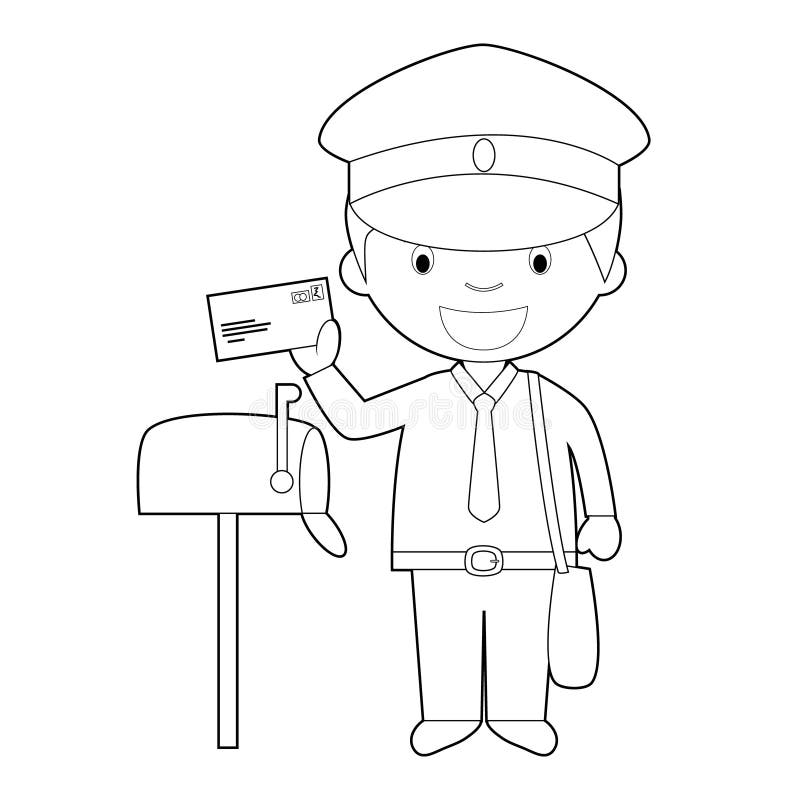 Cartoon Postman Stock Illustrations – 5,753 Cartoon Postman Stock ...
